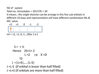 Atomic term symbol | PPTX