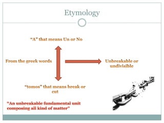 Atomic Theory | PPTX | Chemistry | Science