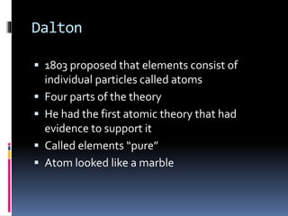 Atomic theory | PPTX