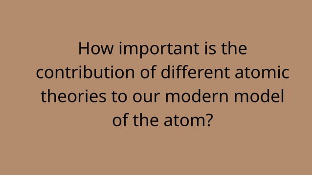 Bohr's and Rutherford's AtomicTheory.pptx