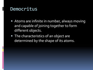 Atomic theory 2014 | PPTX