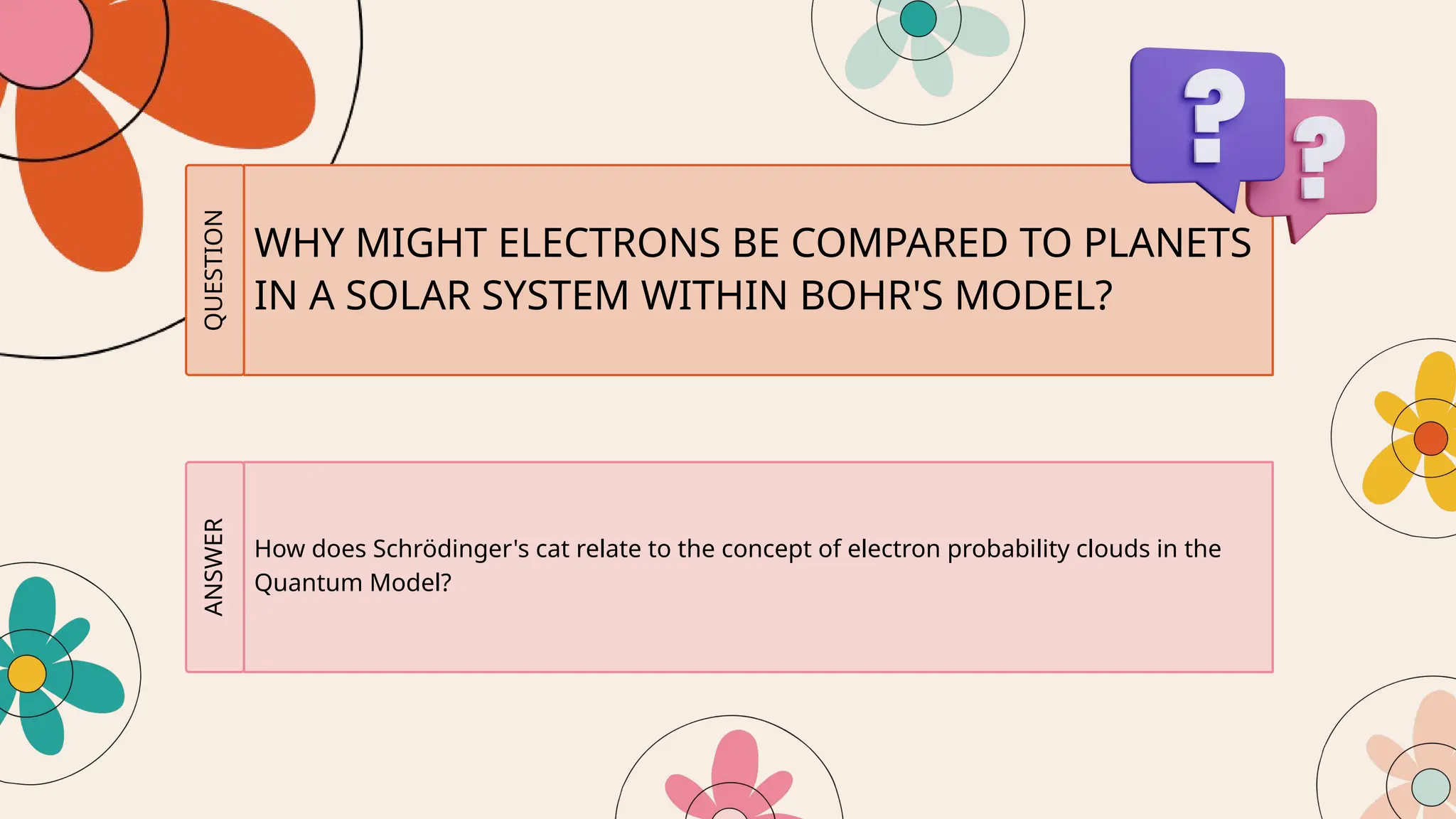 Atomic Theory Science Presentation Colorful 3d Style Pptx