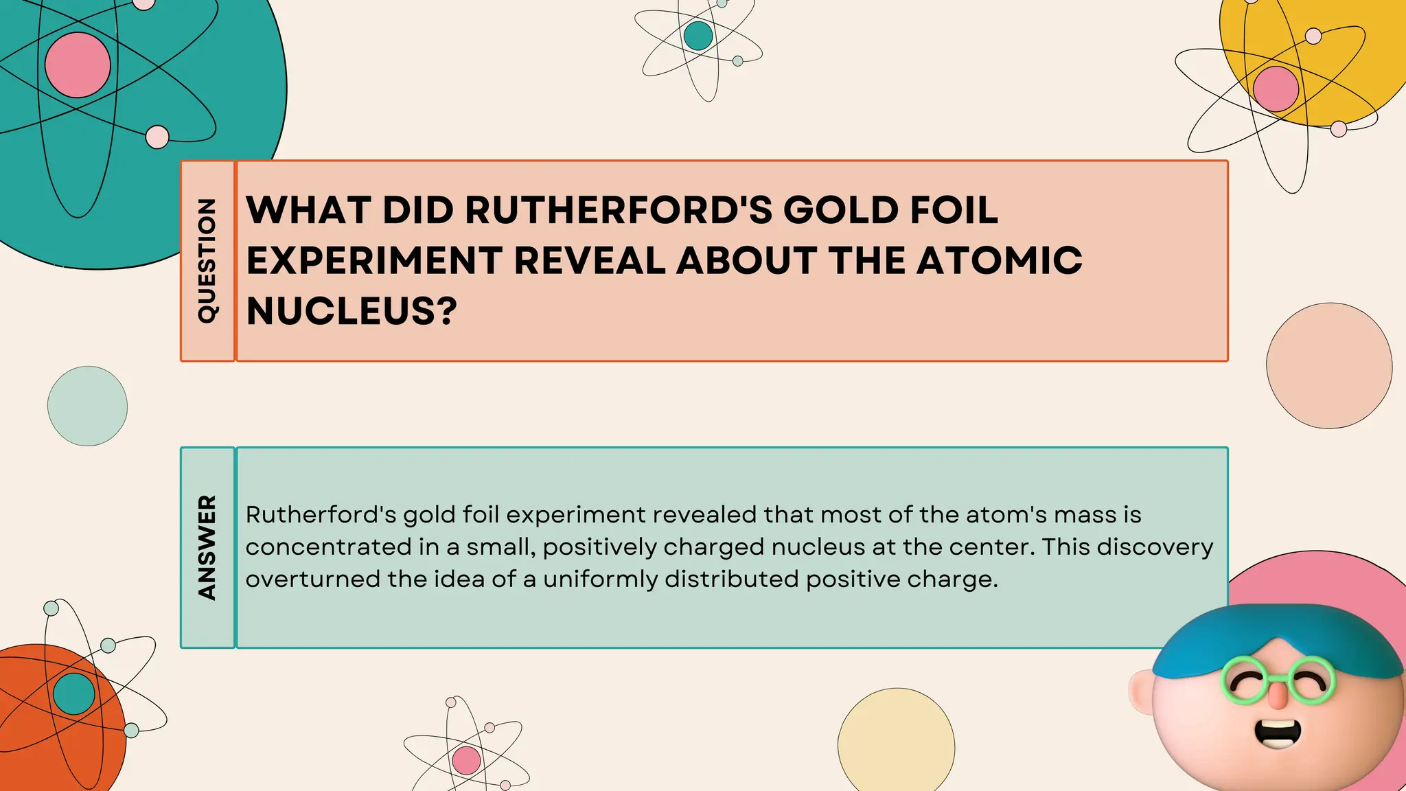 Atomic Theory Science Presentation Colorful 3d Style Pdf