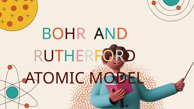 Atomic Theory Science Presentation Colorful 3d Style Pptx