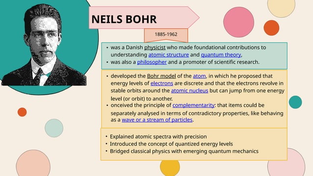 Atomic Theory Science Presentation Colorful 3d Style Pptx