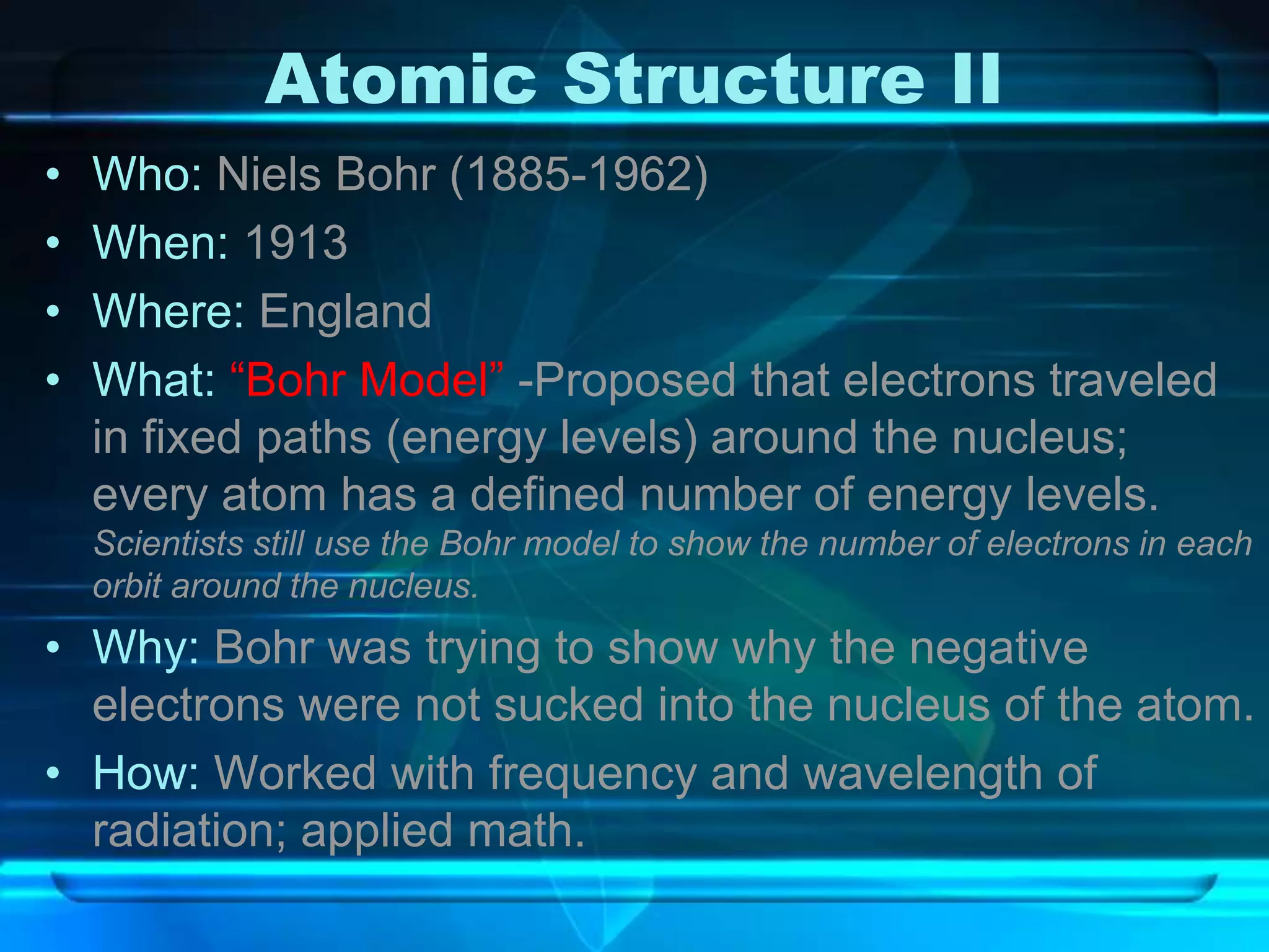 Atomic Theory & Structure | PPTX