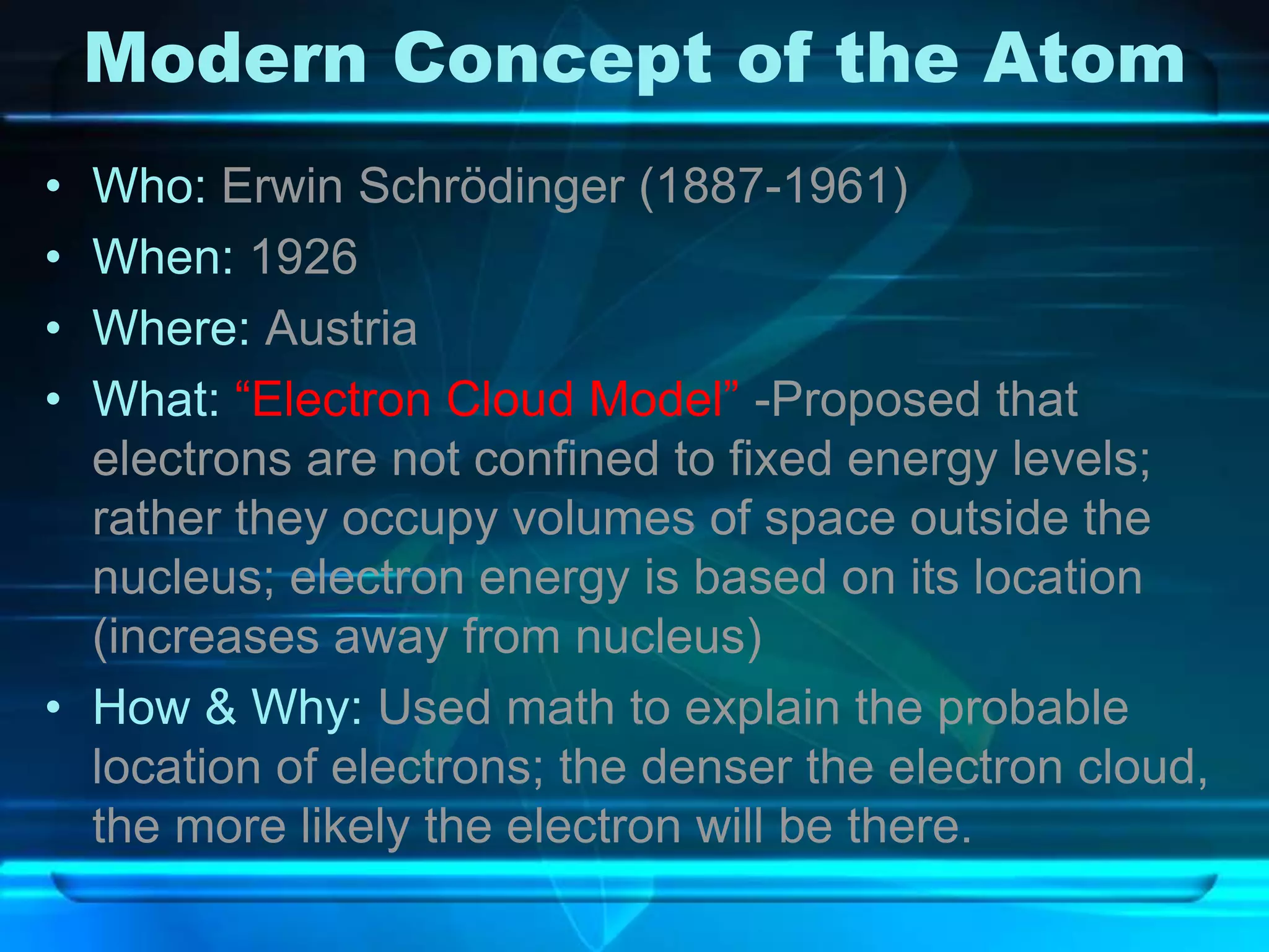 Atomic Theory & Structure | PPTX