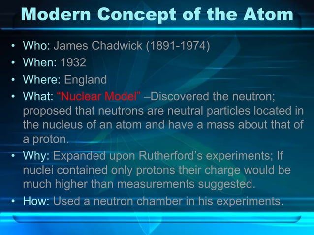 Atomic Theory & Structure | PPTX