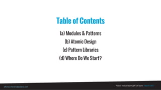 Atomic Design Presentation for Polaris Industries | PPT