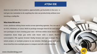 Atom IDE | PPT