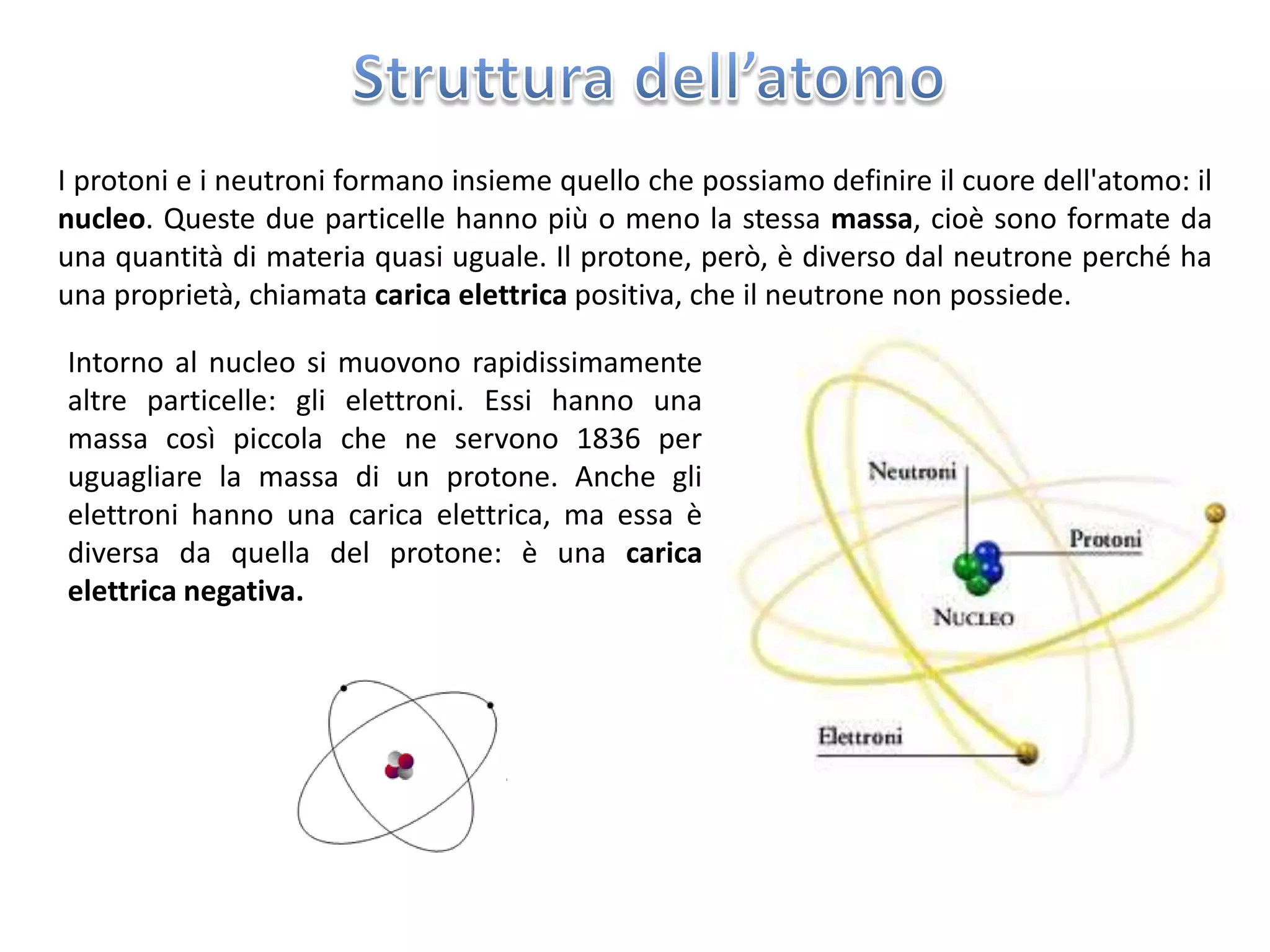 Atomi e molecole | PPTX