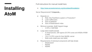 Installing and Upgrading AtoM | PPT