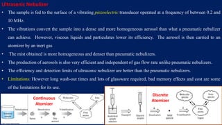 Atomization methods dr. mallik | PPTX