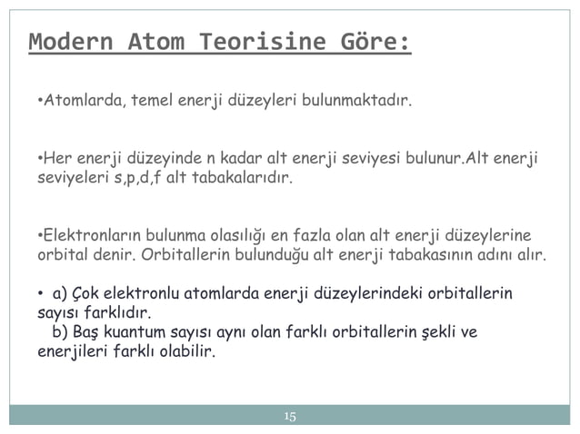 Atom modelleri | PPT