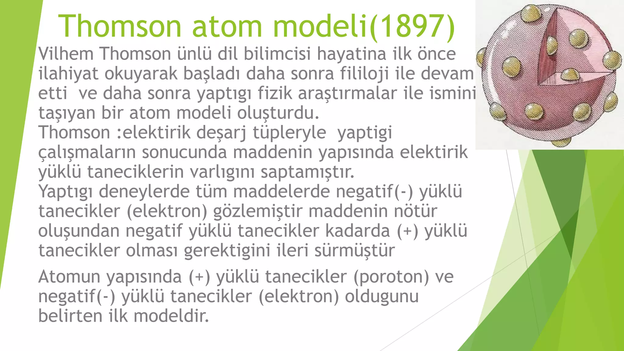 Atom modelleri | PDF