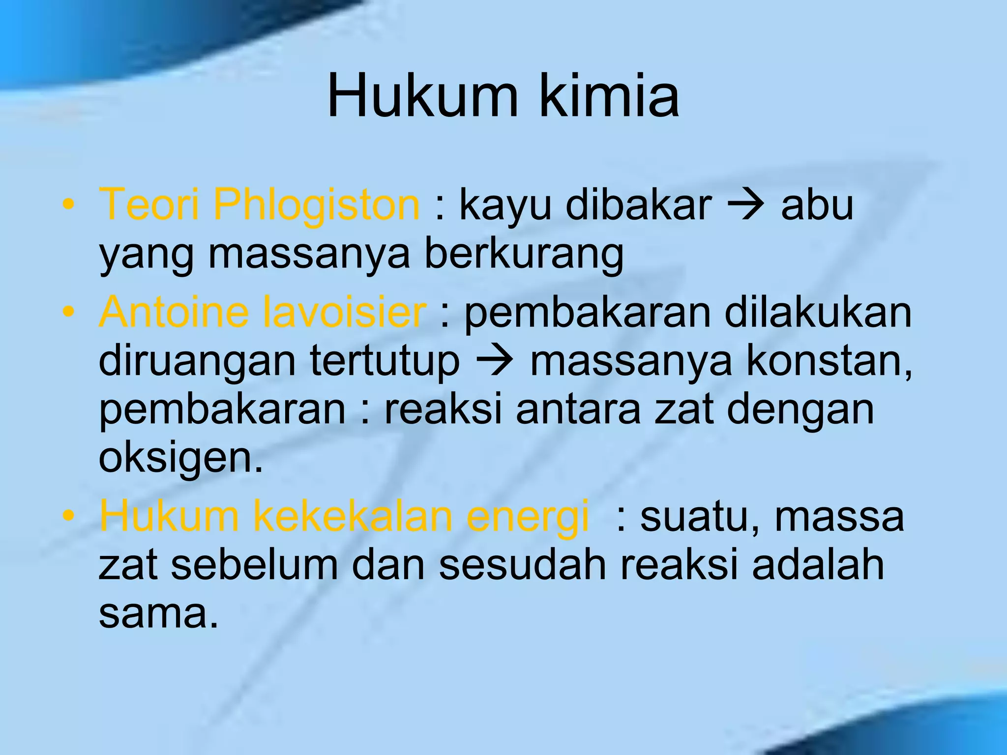 Atom, molekul dan rumus kimia | PPTX