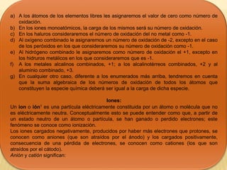 Átomos y Especies Químicas | PPTX