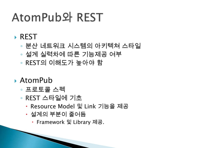 Atom publishing protocol | PPT
