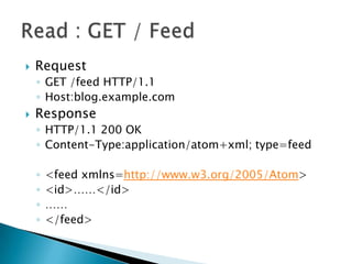 Atom publishing protocol | PPTX