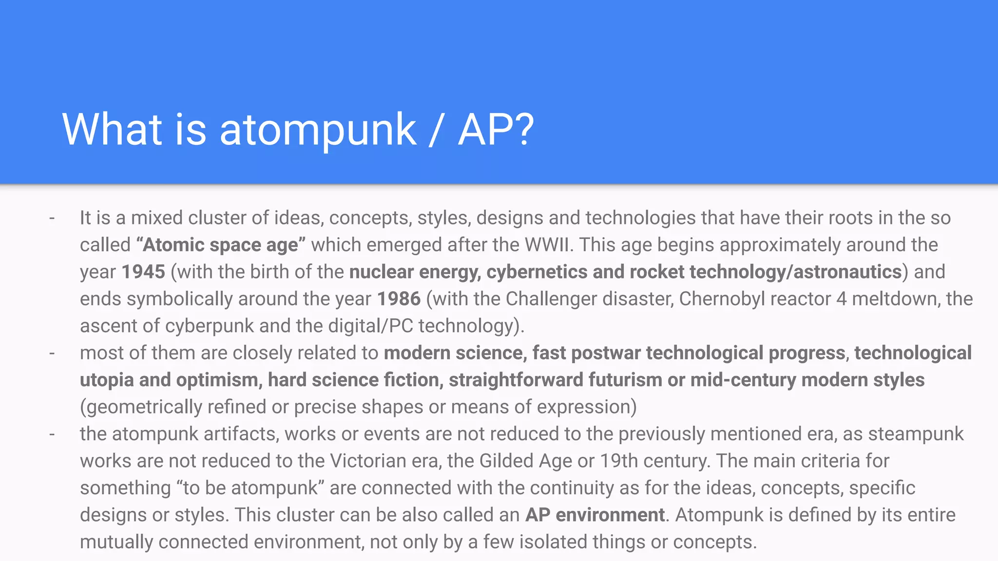 Atompunk guidelines 1.0 - Pavel Vachtl | PDF