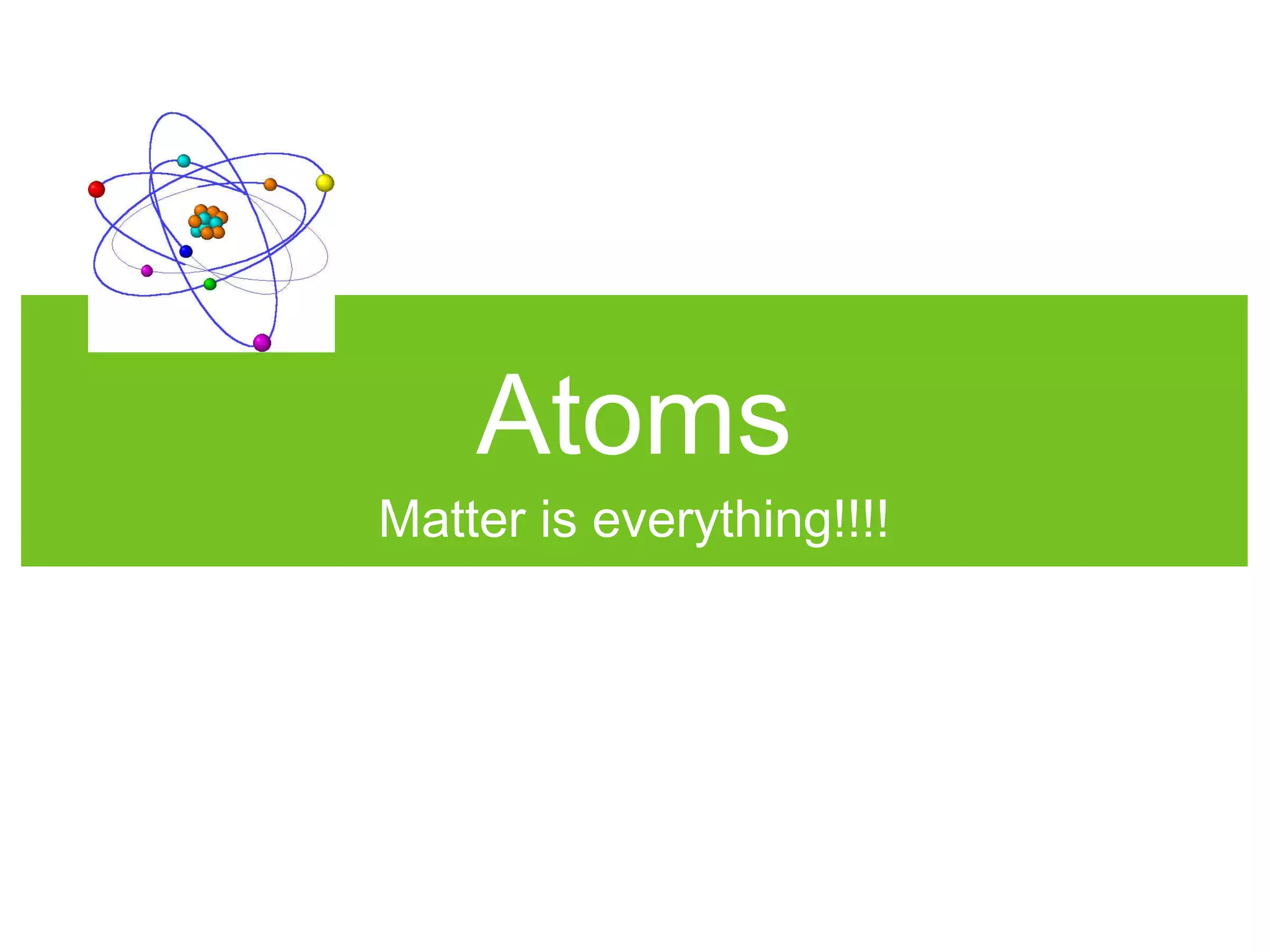 Atoms | PPT