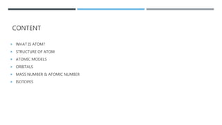 Atoms | PPTX