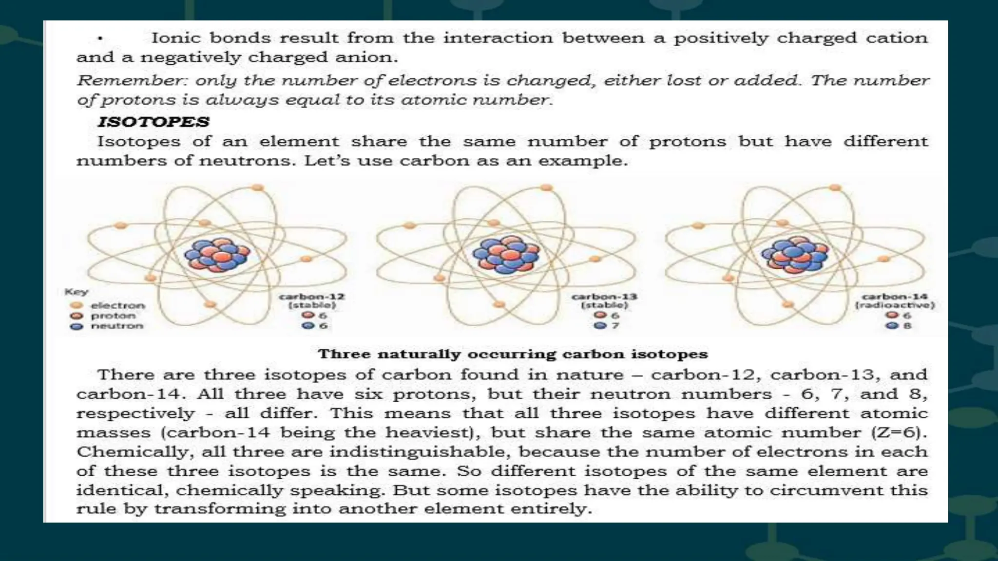 Science 8 ATOMS: protons, neutrons and electrons | PPTX