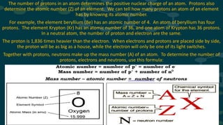 Science 8 ATOMS: protons, neutrons and electrons | PPTX | Chemistry ...