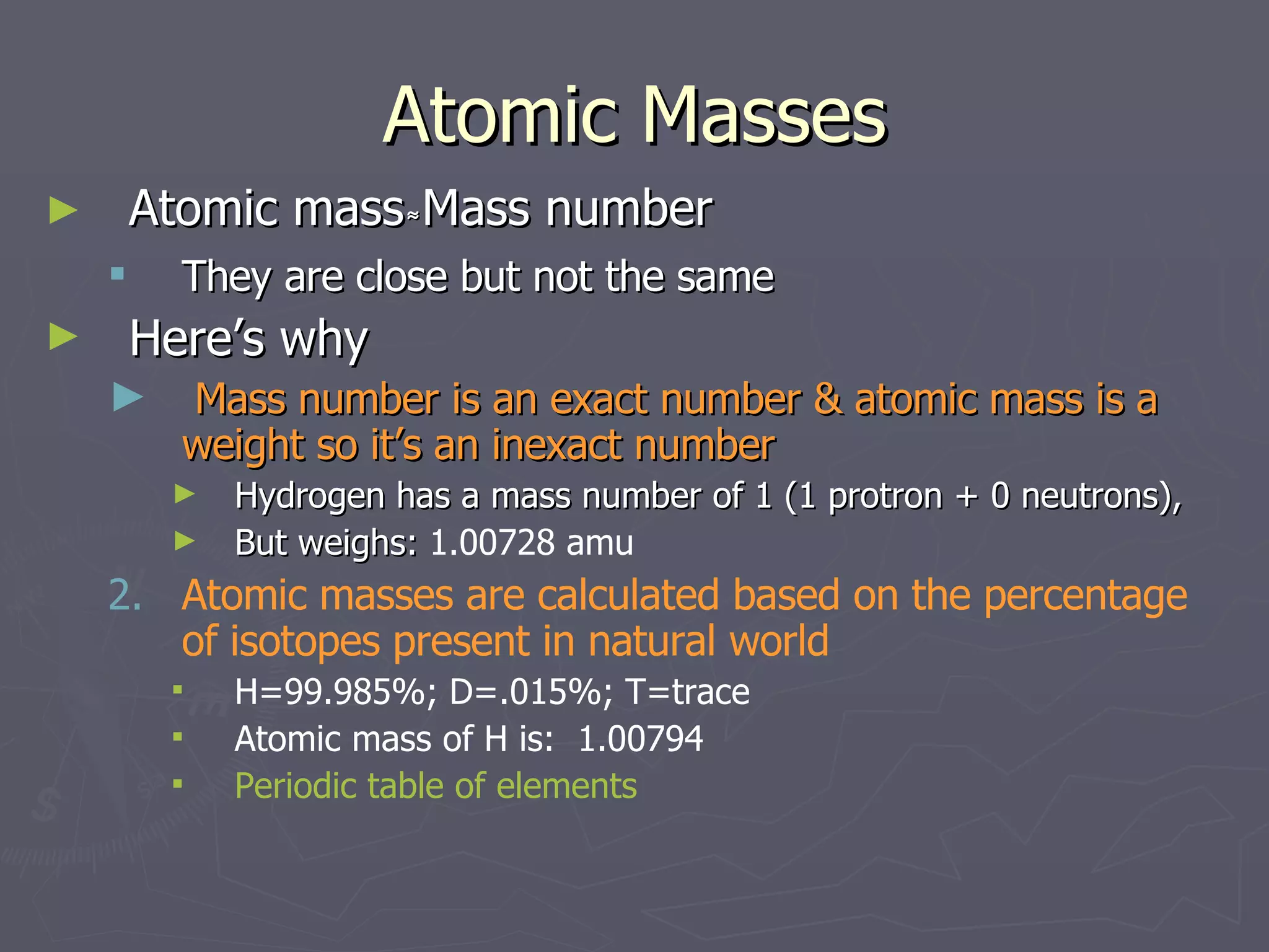 Atoms And Subatomic Particles | PPT