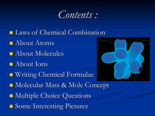 Atoms and molecules | PDF