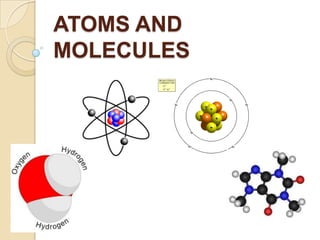 Atoms and Molecules | PPTX