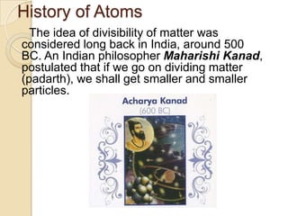 Atoms and Molecules | PPTX