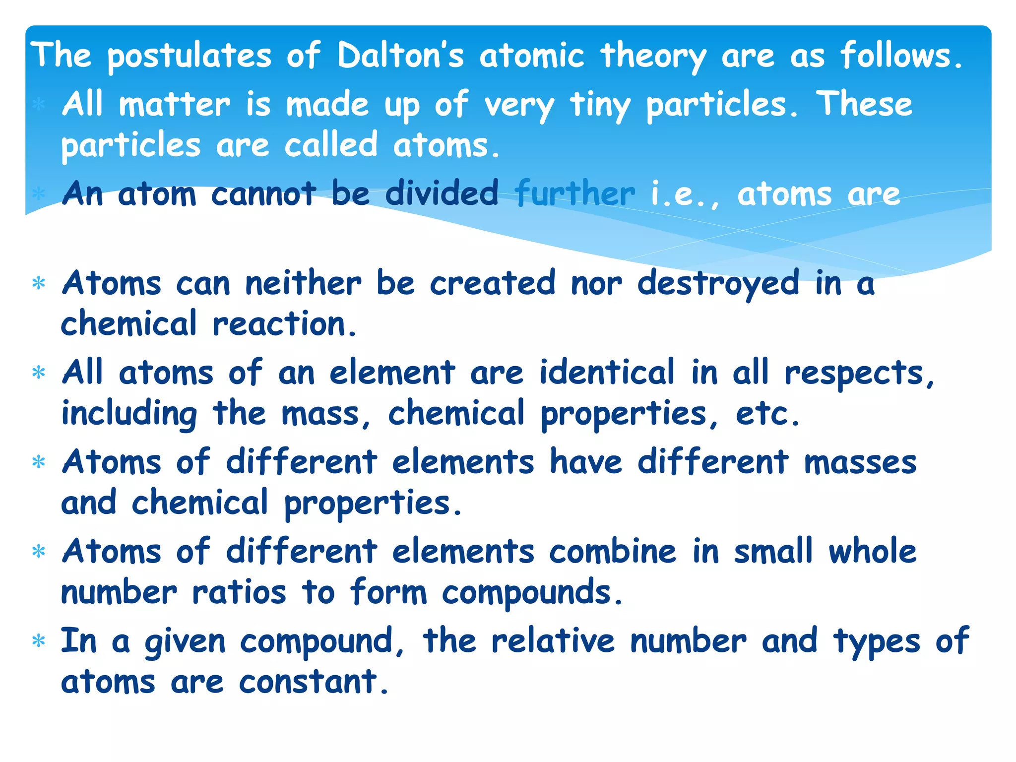 Atoms and molecules | PPSX