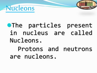 Atoms and molecules | PPTX