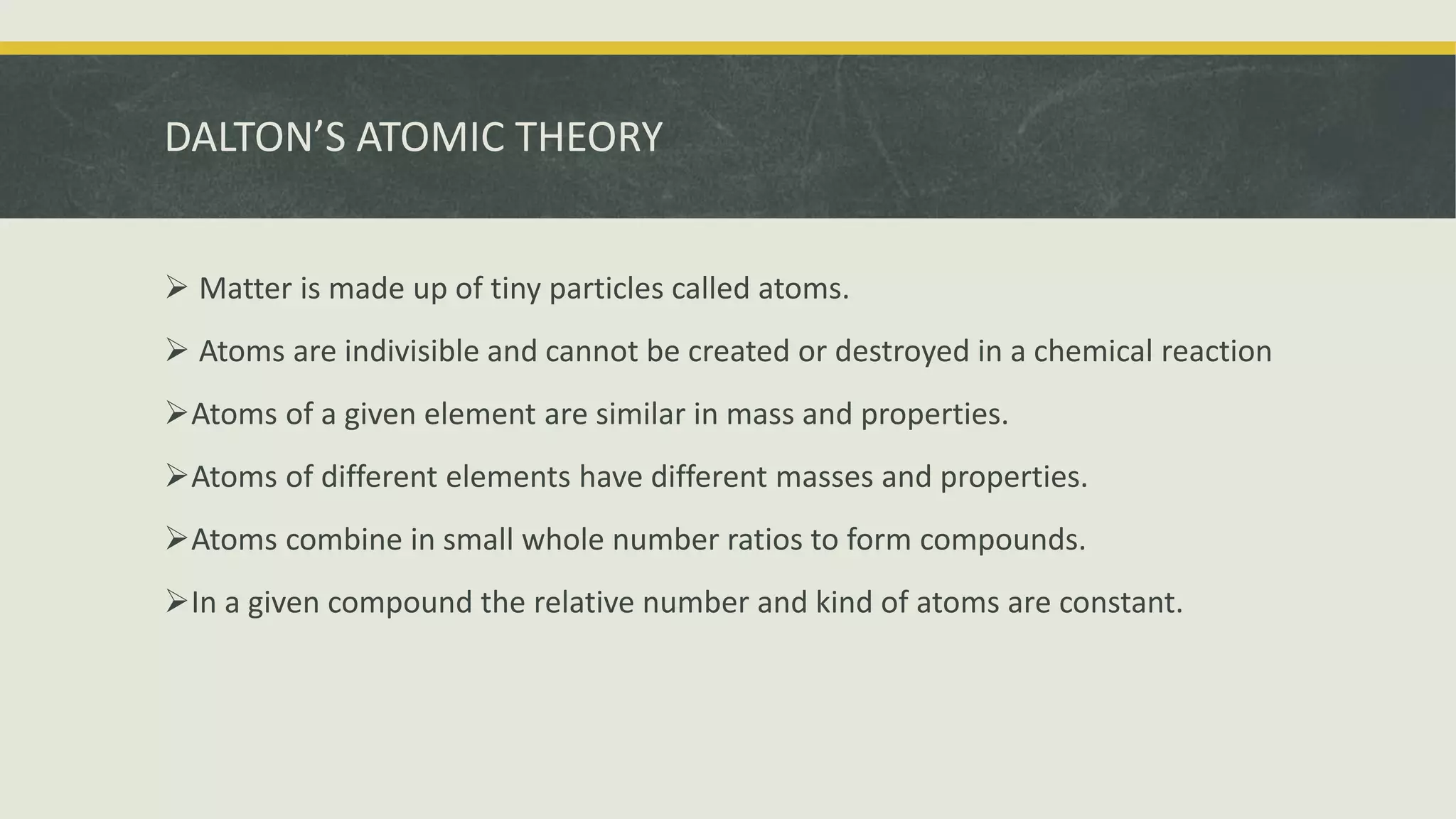 Atoms and molecules | PPTX