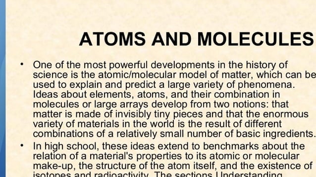 CBSE CLASS IX NCERT Atoms And Molecules.pptx