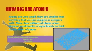 Atoms and molecules [autosaved] | PPTX | Chemistry | Science