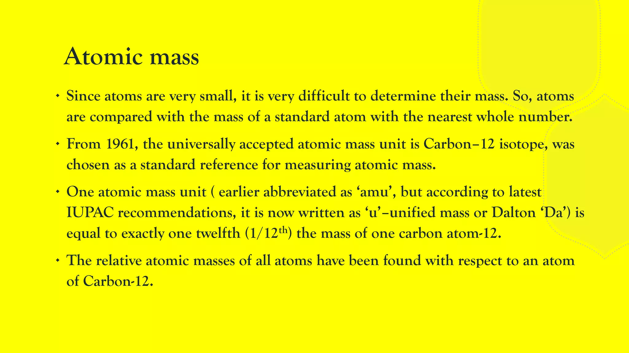 Atoms and molecules class 9 | PDF