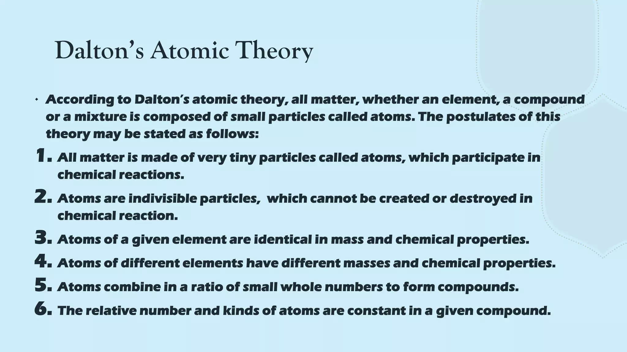 Atoms and molecules class 9 | PDF