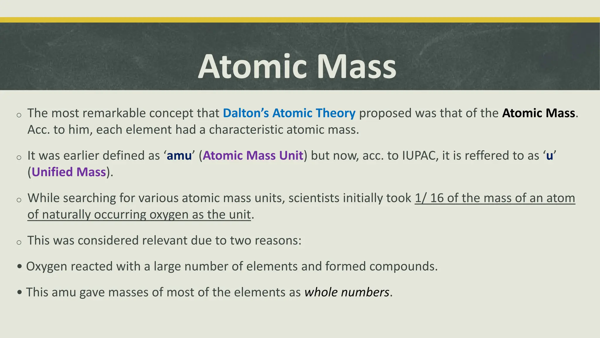 Atoms And Molecules Class - 9th | PPTX
