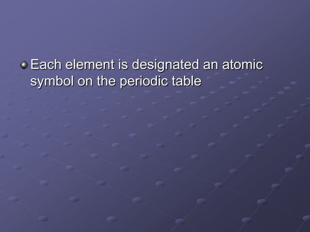 Atoms and the periodic table | PPT