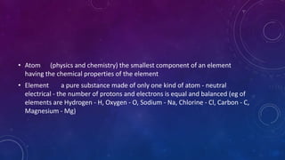 Atoms and the periodic table ch 7 p 245 | PPTX