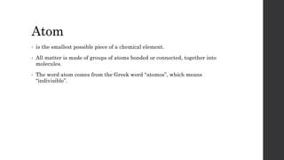 atom and atomic theory chemistryxxxx.ppt