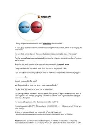 Atoms elements | PDF