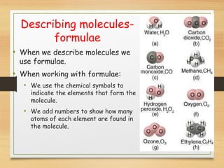 Atoms, elements and compounds | PPT