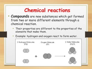 Atoms, elements and compounds | PPT