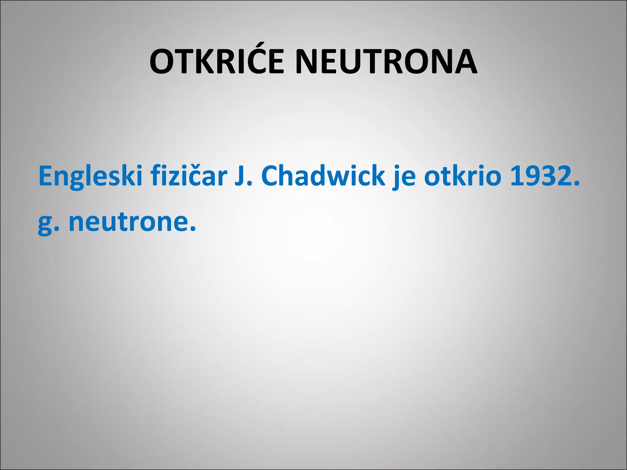 Atomska jezgra 7 | PPT