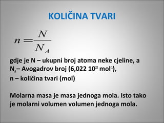 Atomska masa (5) | PPT