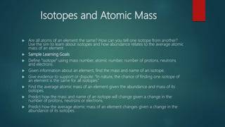 Atoms lecture edsc304 | PPT