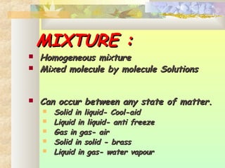 Atoms,matter and molecules | PPT